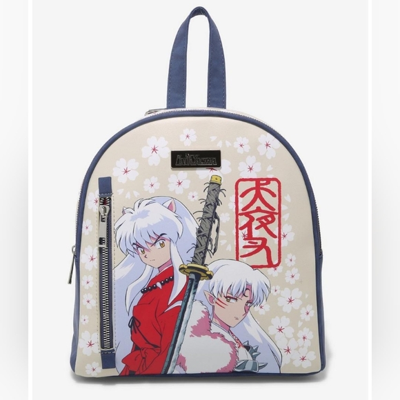 Bioworld | Bags | Inuyasha Siblings Cherry Blossoms Mini Backpack ...